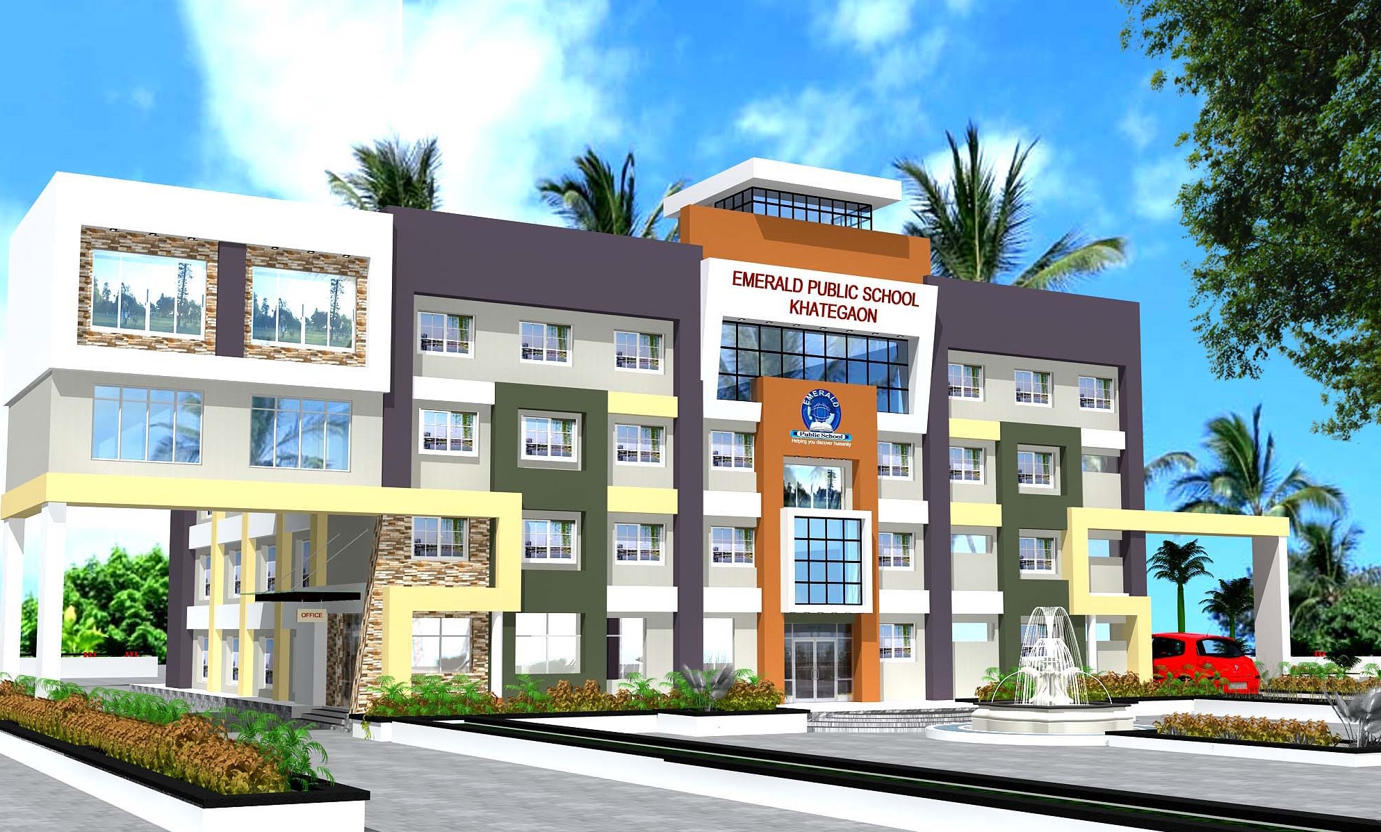 Emerald Public School, Barchha Burjurg, Khategaon, Dewas, Madhya Pradesh | YAYSKOOL